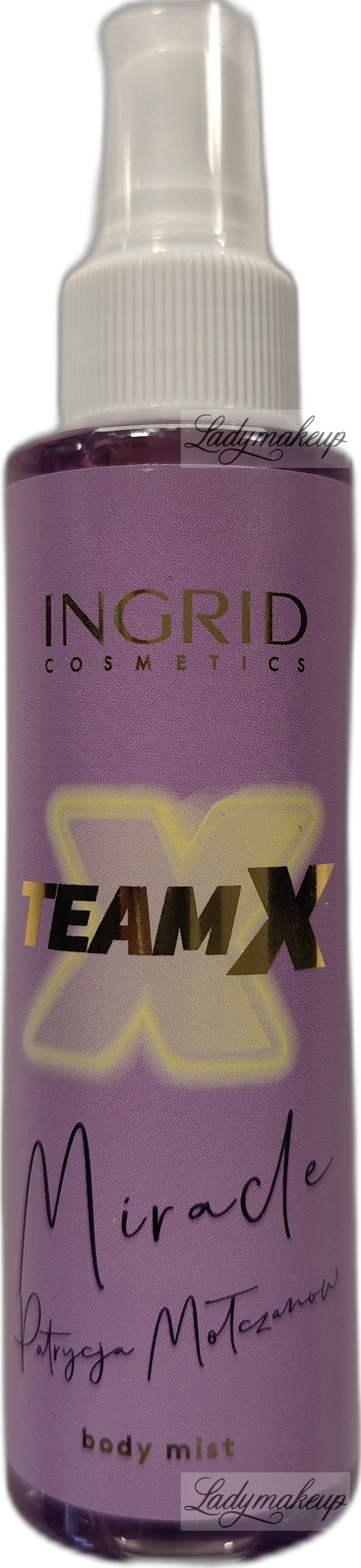 INGRID Team X Miracle Body Mist 125ml – Refreshing Scent