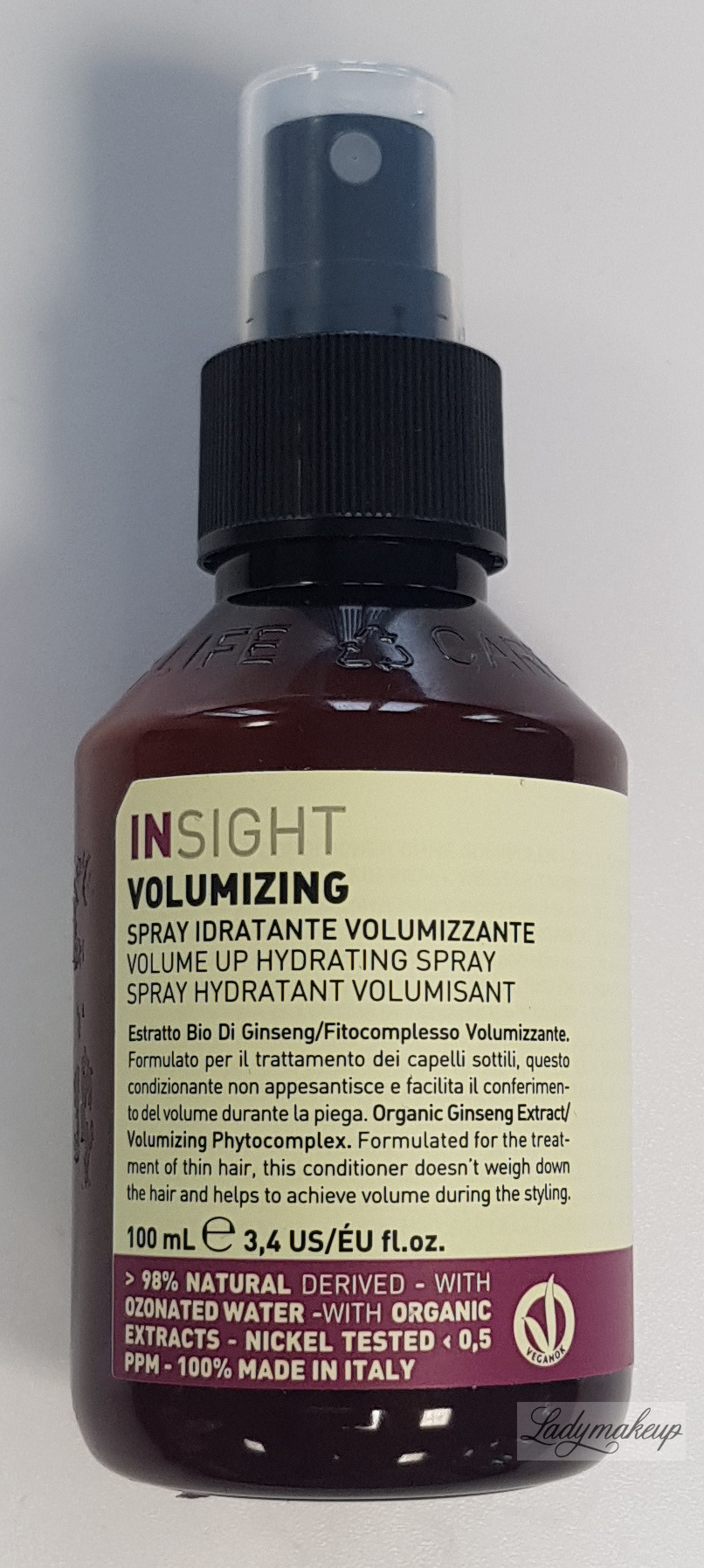 INSIGHT - Volumizing - Spray - Volumizing Hair Spray - No-rinse - 100 ml